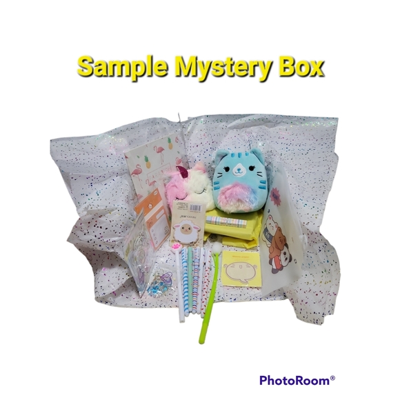 Squishmallows | Other | Squishmallow And Cute Stationary Mystery Box ...